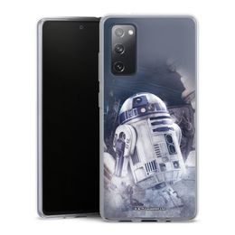 DeinDesign Galaxy S20 FE Handy Silikon H&uuml;lle Case transparent Handyh&uuml;lle Star Wars Merchandise Robot Silikon Case