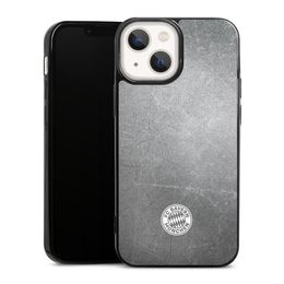 DeinDesign iPhone 13 Mini Handy Slim Case extra d&uuml;nn Silikon Handyh&uuml;lle schwarz H&uuml;lle Concrete Fcb Fc Bayern M&uuml;nchen Silikon Slim Case