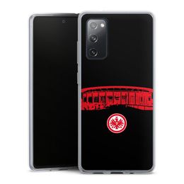 DeinDesign Galaxy S20 FE Handy Silikon H&uuml;lle Case transparent Handyh&uuml;lle Eintracht Frankfurt Stadium Official Licensed Product Silikon Case