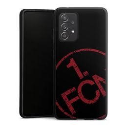 DeinDesign Galaxy A52s 5G Handy Premium Silikon H&uuml;lle Handyh&uuml;lle schwarz Case Texture Merchandise 1. Fcn Silikon Premium Case