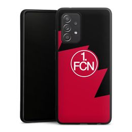 DeinDesign Galaxy A52s 5G Handy Premium Silikon H&uuml;lle Handyh&uuml;lle schwarz Case 1. Fcn 1. Fc N&uuml;rnberg Merchandise Silikon Premium Case
