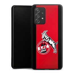 DeinDesign Galaxy A52s 5G Handy Premium Silikon H&uuml;lle Handyh&uuml;lle schwarz Case Billy Goat Hennes Official Licensed Product 1. Fc K&ouml;ln Silikon Premium Case