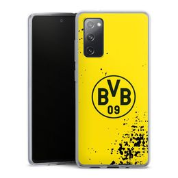 DeinDesign Galaxy S20 FE 5G Handy Silikon H&uuml;lle Case transparent Handyh&uuml;lle Borussia Dortmund Borusse Official Licensed Product Silikon Case