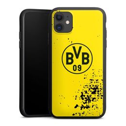 DeinDesign iPhone 11 Handy Premium Silikon H&uuml;lle Handyh&uuml;lle schwarz Case Borusse Borussia Dortmund Official Licensed Product Silikon Premium Case
