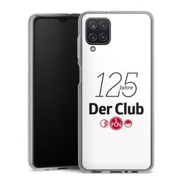 DeinDesign Galaxy A12 Handy Silikon H&uuml;lle Case transparent Handyh&uuml;lle 1. Fcn 1. Fc N&uuml;rnberg 125 Jahre Silikon Case