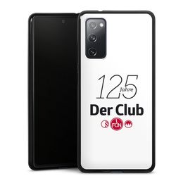 DeinDesign Galaxy S20 FE 5G Handy Silikon H&uuml;lle Case schwarz Handyh&uuml;lle 1. Fcn 1. Fc N&uuml;rnberg 125 Jahre