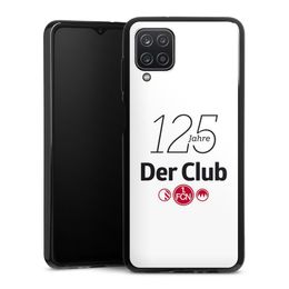 DeinDesign Galaxy A12 Handy Silikon H&uuml;lle Case schwarz Handyh&uuml;lle 1. Fcn 1. Fc N&uuml;rnberg 125 Jahre