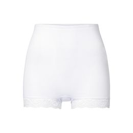 Nina von C. Damen Pagenschl&uuml;pfer mit elastischer Spitze, wei&szlig;, Gr&ouml;&szlig;e 50