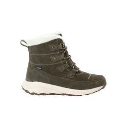 Winterboots Jack Wolfskin "DROMOVENTURE TEXAPORE HIGH W", Gr. UK45-EU375, Normalschaft, island, moss, Main Material Second Material Lining Sole 100% Rubber/ EVA, Schuhe