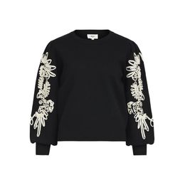 Object Pullover 'JOANA' Damen Gr&ouml;&szlig;e XL schwarz / wei&szlig;