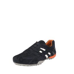 Geox Slip On 'Snake' Herren Gr&ouml;&szlig;e 40 ecru / navy / orange