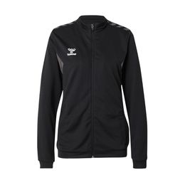Hummel Sportsweatjacke 'AUTHENTIC' Damen Gr&ouml;&szlig;e M grau / schwarz