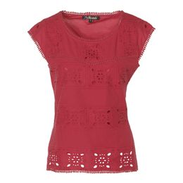 Koroshi Bluse Damen Gr&ouml;&szlig;e S blutrot