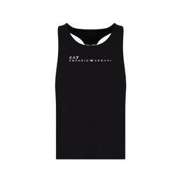 EA7 Emporio Armani Sporttop 'Dynamic Athlete' Damen Gr&ouml;&szlig;e XS beige / schwarz / wei&szlig;