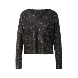 V&eacute;ro Moda Vero Moda Pullover 'VMLEILANI' Damen Gr&ouml;&szlig;e M schwarz / transparent