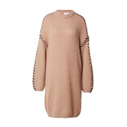 Vila Kleid 'VIChoca New' Damen Gr&ouml;&szlig;e XS dunkelbeige / schwarz