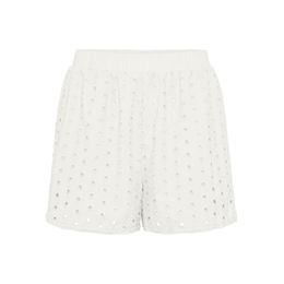 Pieces Shorts 'H&oslash;jtaljede' Damen Gr&ouml;&szlig;e 42 naturwei&szlig;