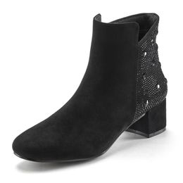Lascana Stiefelette Damen Gr&ouml;&szlig;e 35 schwarz Winterschuhe