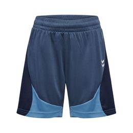 Hummel Sportshorts 'Jr Goal' Jungen Gr&ouml;&szlig;e 128 navy / royalblau / dunkelblau / wei&szlig;
