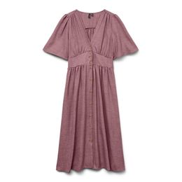 Vero Moda Curve Kleid 'VMMelaney' Damen Gr&ouml;&szlig;e 50 purpur Sommerkleid
