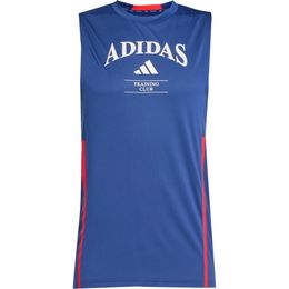 adidas Performance Sporttop 'D4T Heritage' Herren Gr&ouml;&szlig;e M dunkelblau / dunkelrot / wei&szlig;