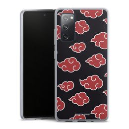 DeinDesign Galaxy S20 FE Handy Silikon H&uuml;lle Case transparent Handyh&uuml;lle Naruto Shippuden Akatsuki Official Licensed Product Silikon Case