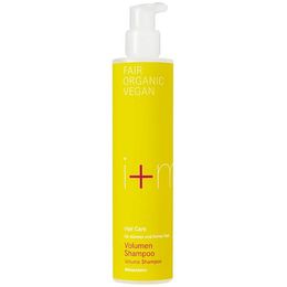 i+m Naturkosmetik Hair Care Volumen Shampoo Weizenkeim für dünnes und feines Haar