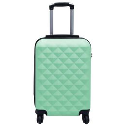 vidaXL Hartschalen-Trolley Minzgrün ABS