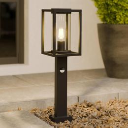 LUCANDE Wegeleuchte Ferda, 60 cm, Sensor, anthrazit, IP44