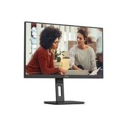 AOC 27E3QAF, LED-Monitor 68.6 cm (27 Zoll), schwarz, FullHD, IPS, HDR, ergonomischer Standfu&szlig;
