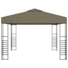vidaXL Gartenzelt 3x3 m Taupe 180 g/m²