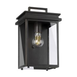 Elstead Glenview Außen-Wandleuchte E27 31cm Antike Bronze IP44