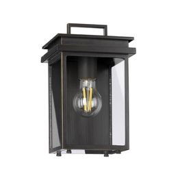 Elstead Glenview Außen-Wandleuchte E27 26cm Antike Bronze IP44