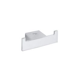 Brillantbad BIA Doppelkleiderhaken Messing Chrom 80x28x39 mm f&uuml;r Bad & K&uuml;che >> zum Bohren