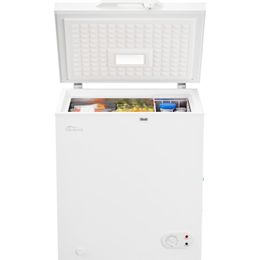 TroniTechnik® Gefriertruhe Kühltruhe BORGAR PRO mit 2in1 Gefrier- und Kühlfunktion | 160 Liter, 184kwh/Jahr, LED, Griff