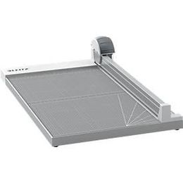 Rollenschneider Leitz Precision Office A3, bis A3, bis 15 Blatt, Papierklemme, Ableselineal, Stahl und Kunststoff