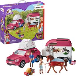 Schleich 42535 Abenteuer mit Auto und Pferdeanhänger