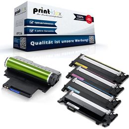4x Kompatible Toner mit Trommel für Samsung CLT404 & CLT-R406SEE Xpress C 480 FW Xpress C 480 Series Xpress C 4780 W Xpress C 482 W Xpress SL-C 430 Xpress SL-C 430 Series Farblos BK-Office Pro Serie