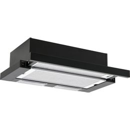 Amica - FH 664 620 S - Flachschirmhaube - 60 cm - Schwarz
