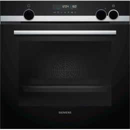 Siemens iQ500, Einbau-Backofen mit Dampfunterstützung, 60 x 60 cm, Edelstahl HR578G5S6