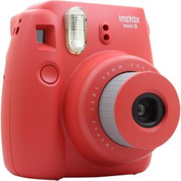 Sofortbildkamera Instax Mini 8 - Rot + Fujifilm Fujifilm Instax Lens 60 mm f/12.7 f/12.7