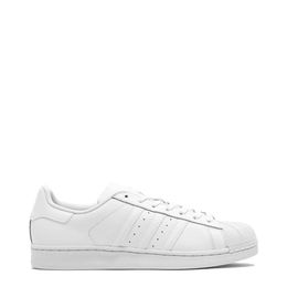 Adidas Superstar Herren-Turnschuhe im Basketball-Stil der 70er Jahre in Schwarz – 11 Vereinigtes Königreich / Weiß