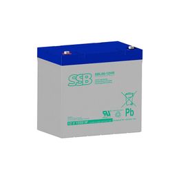 SSB Blei Akku SBL 66-12HR AGM Batterie M6 Schraubanschluss - 12V 1636,2W