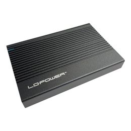 LC-Power Geh 6.3cm (2,5") SATAIII>USB3.0 LC-25U3-C (Alu)