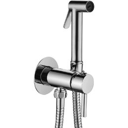 Paffoni Bidet Kit - Einbauunterputzset, mit Bidetdusche, Chrom ZDUP110CR