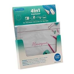 POLYCLEAN Mousepad 4-in-1 weiß