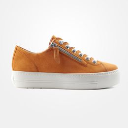 Paul Green Sportliche Schnürschuhe Damen 31373034373039 Orange 38 1/2 EU
