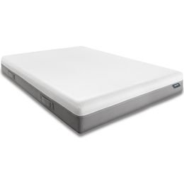Viskoelastik-Matratze Sleezzz Premium 120 x 200 cm, Höhe 20 cm, Härtegrad H2/H3, mit Wendegriffen