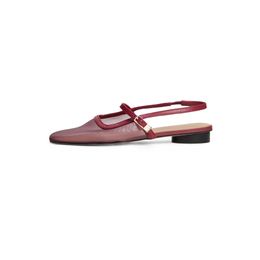 Tommy Hilfiger Riemchenballerina Damen Gr&ouml;&szlig;e 38 rot