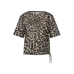 Street One Bluse Damen Gr&ouml;&szlig;e L braun / cappuccino / schwarz
